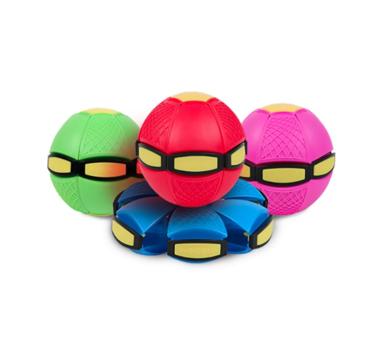 Flat Ball Disc Flying Disc Balls Toy Flat Throw Disc Ball Foot Ball ...